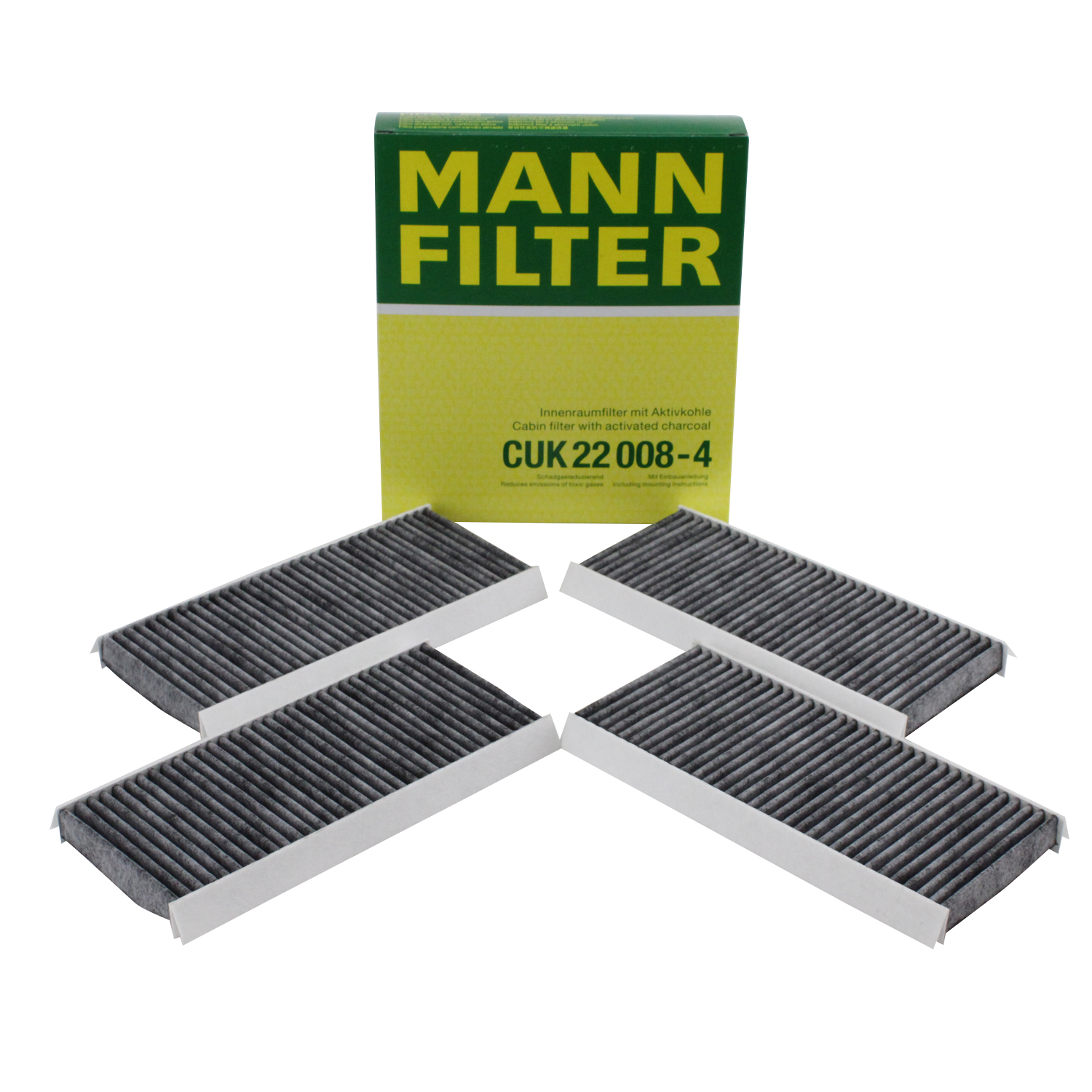 eEuroparts > Cabin Air Filters > Mann-Filter CUK 22 008-4 - Cabin Air Filter